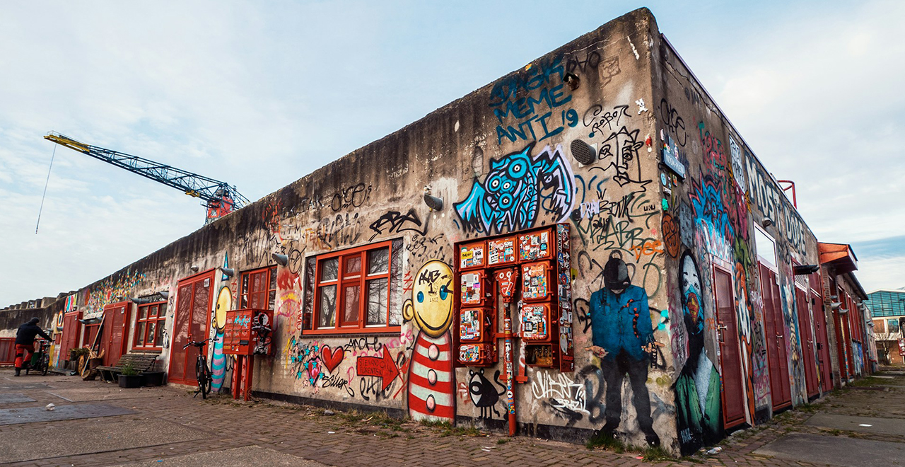 Street Art στο NDSM του Άμστερνταμ - Urbanjoy.gr